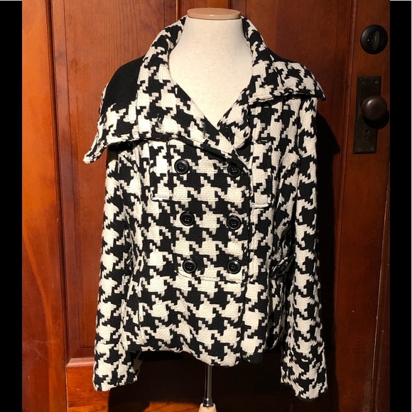 Aviva Premium | Jackets & Coats | Houndstooth Jacket By Aviva Premium ...